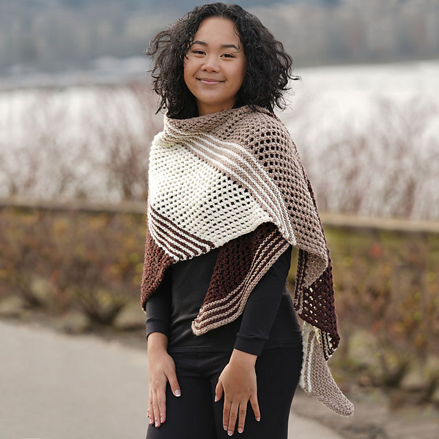 Free Pattern Friday: Rocky Road Shawl — ImagiKnit