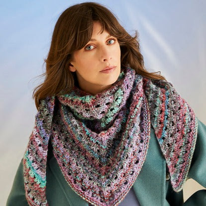 Seashells Shawl Kit — ImagiKnit