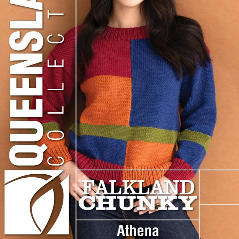 Athena Pullover (Hard Copy) — ImagiKnit