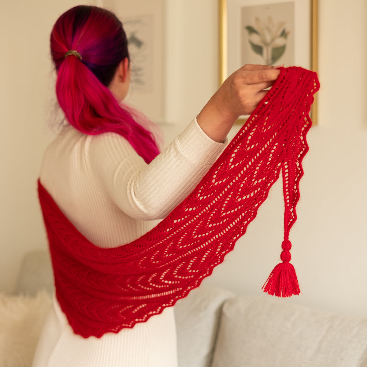 Ala Shawl Kit — ImagiKnit