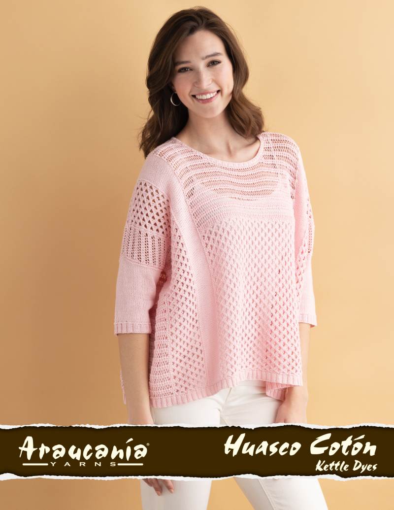 Brooke Pullover Pattern (Hard Copy) — ImagiKnit