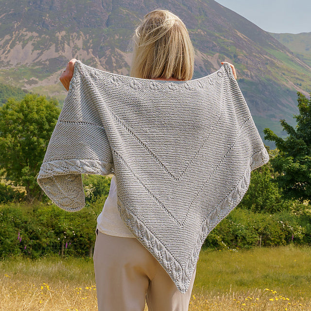 Gentle Breeze Shawl PDF — ImagiKnit