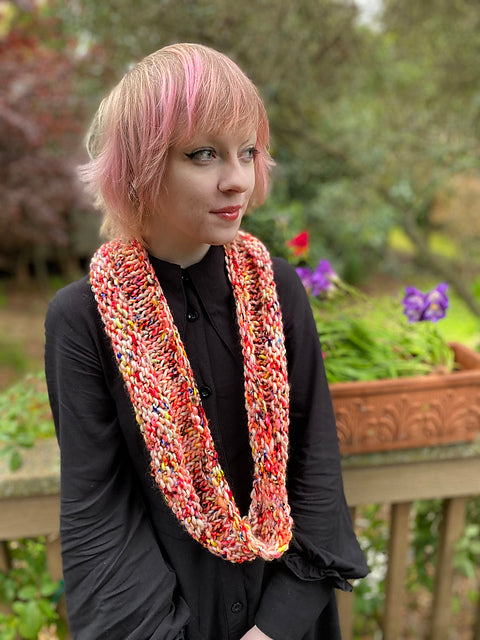 Wrapped Up Reversible Cowl Kit — ImagiKnit