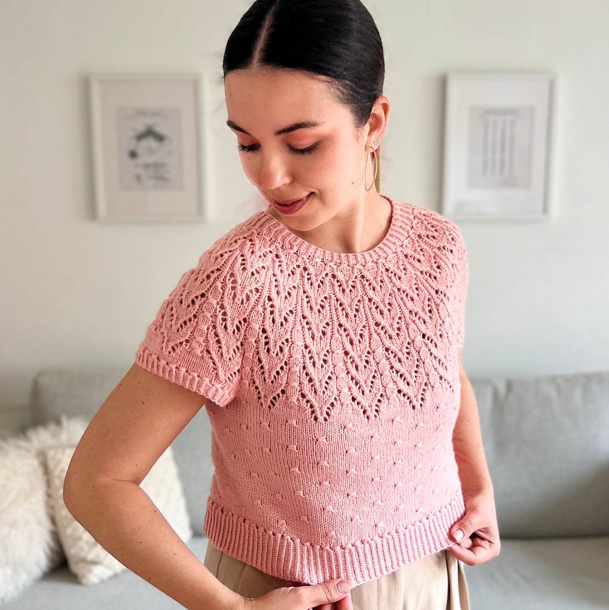 Cuore Tee PDF — ImagiKnit