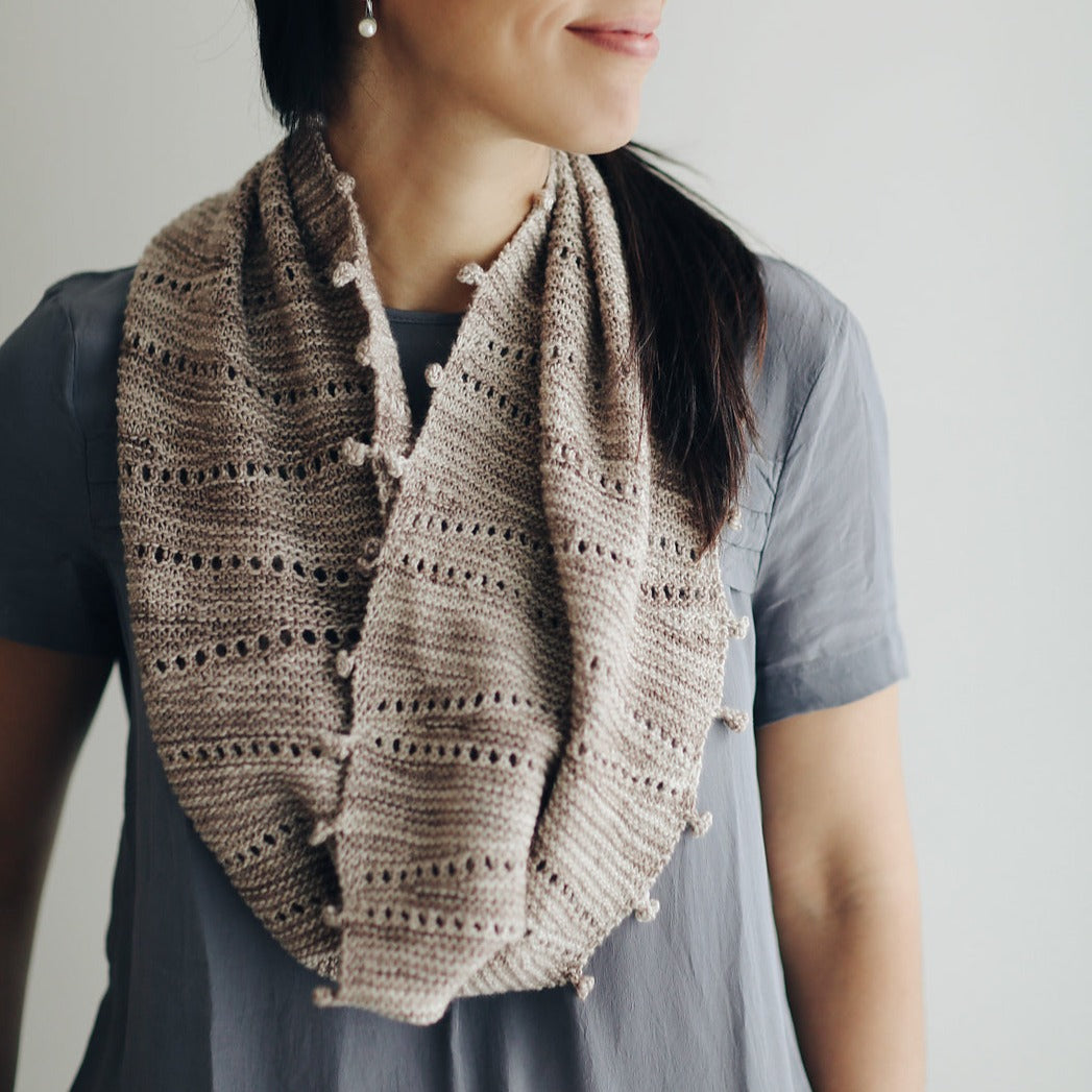 Bobble Cowl PDF — ImagiKnit