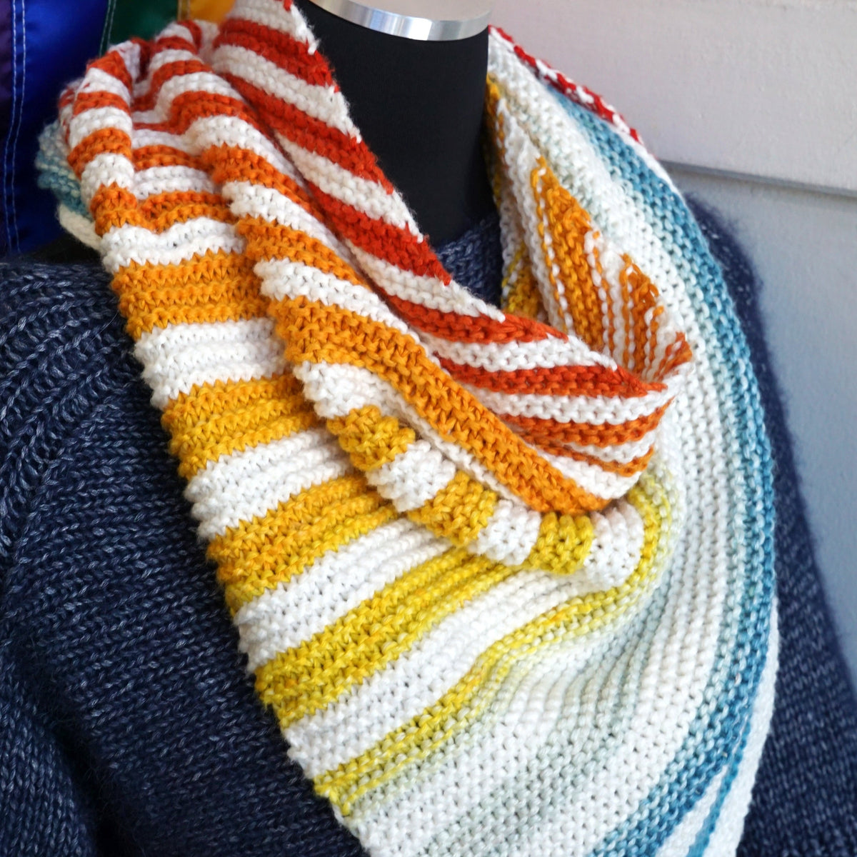 Iris Shawl Kit — ImagiKnit