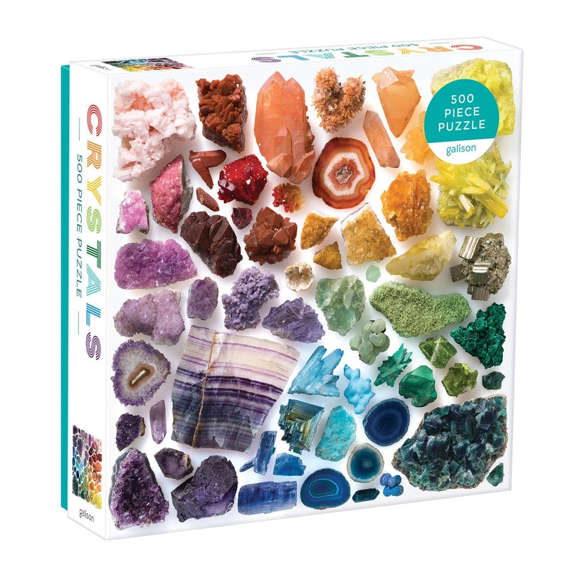 Rainbow Crystals 500 Piece Puzzle — ImagiKnit