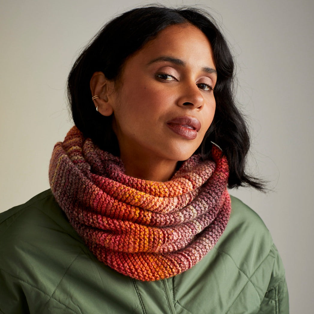 Sunset Stroll Snood 10729 Kit — ImagiKnit