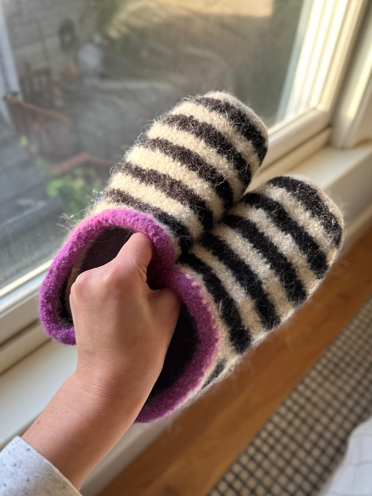 Sailor Slippers PDF — ImagiKnit