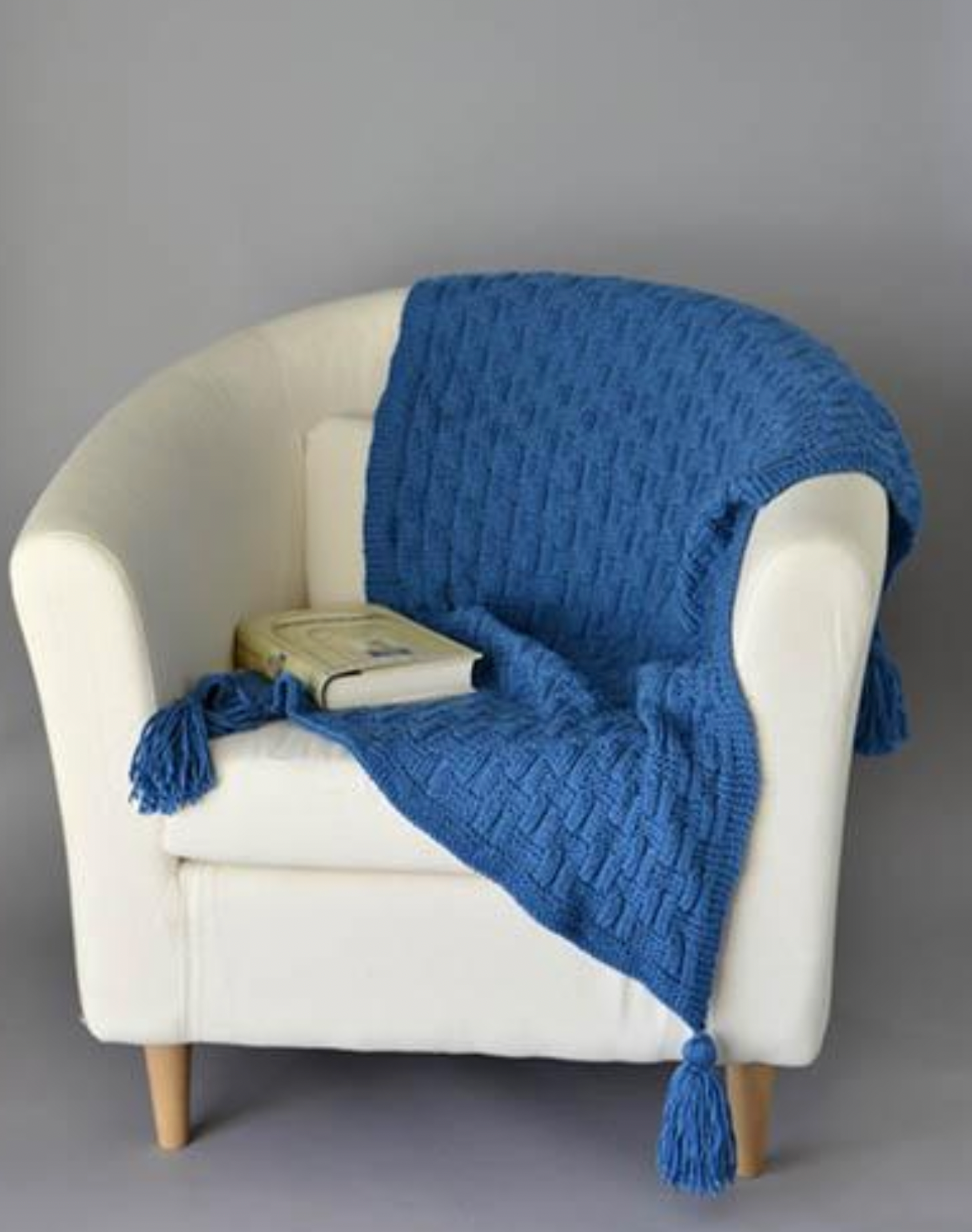 Woven Rectangles Blanket Kit — ImagiKnit