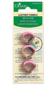 Clover 612 Leather Thimbles — ImagiKnit