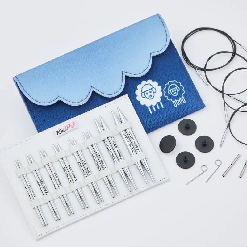 Knit Pro Nova Interchangeable Circular Needle Set (4" Special, Deluxe) — ImagiKnit