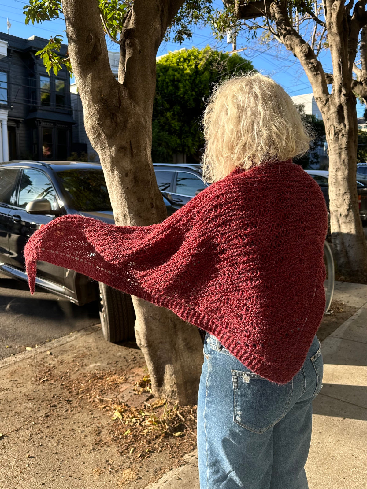 Rippling Current Shawl Kit — ImagiKnit