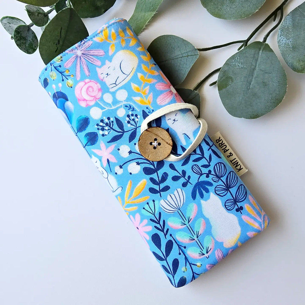 Knit and Purr Tina Crochet Hook/DPNs Roll — ImagiKnit