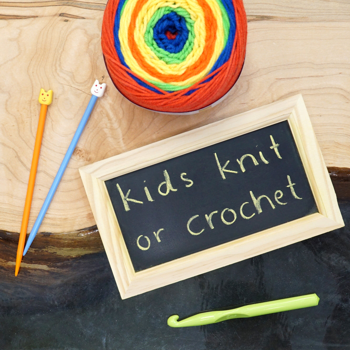 Kids Learn to Knit or Crochet Lessons with Judy — ImagiKnit