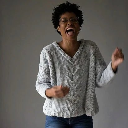 Lounge Pullover Kit — ImagiKnit