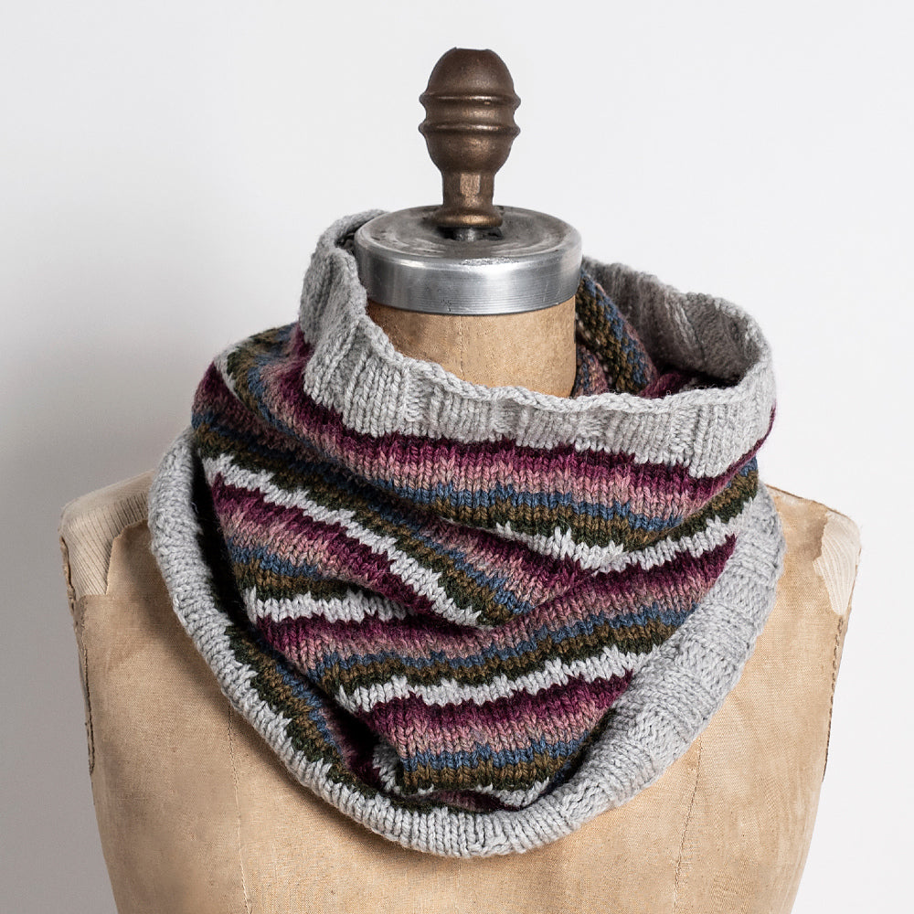 Tiverton Cowl Kit — ImagiKnit