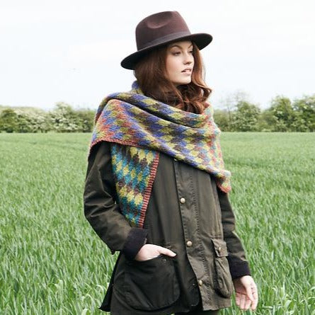 Phoenix Shawl PDF — ImagiKnit