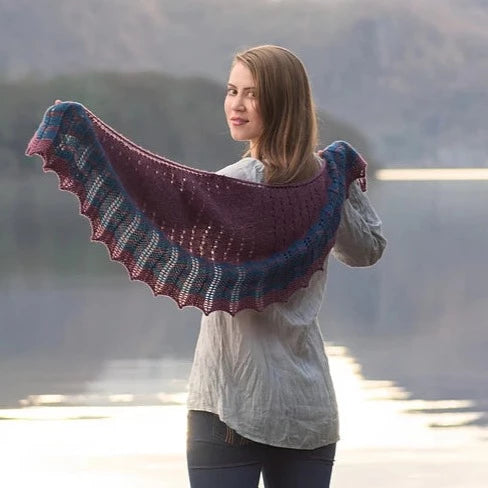 Tobermory Shawl PDF — ImagiKnit