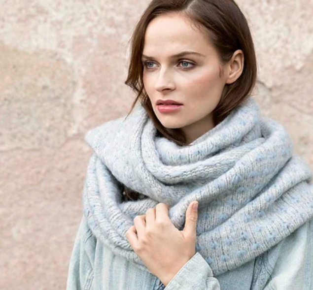 Cashmere Light Cowl PDF — ImagiKnit