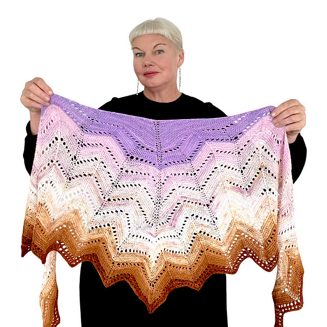 Eremophila Shawl PDF — ImagiKnit